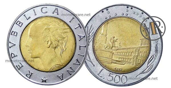 Italian 500 Lire Coin Bimetallic - Value, Images and More