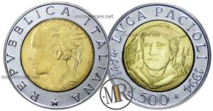 Italian 500 Lire Coin Bimetallic - Value, Images and More