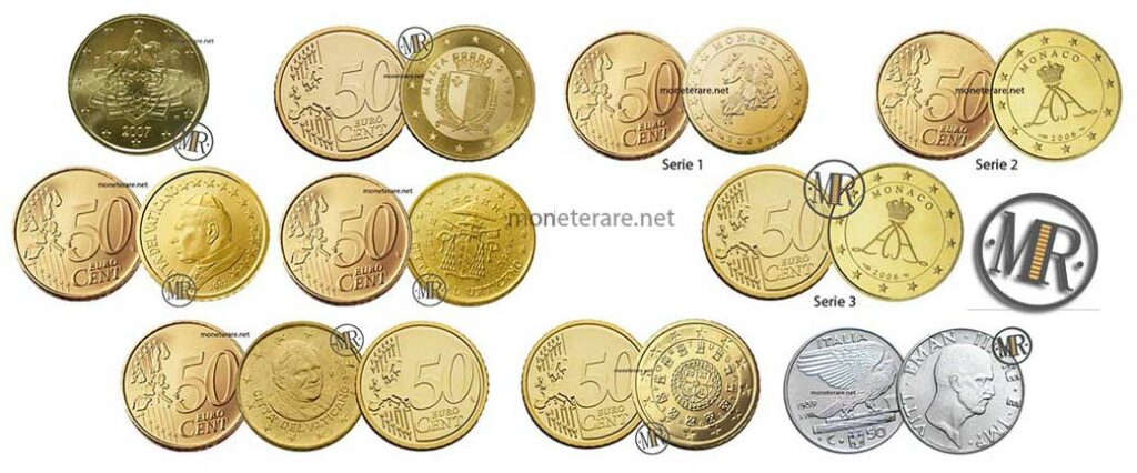 50 Cent Euro Coins - Uncover the Value of Rare 50-Cent Euro Coin